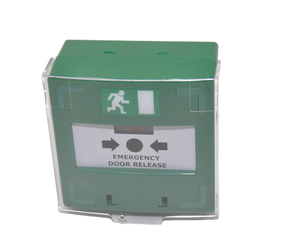 Green Break Glass – Automagic Doors Ltd