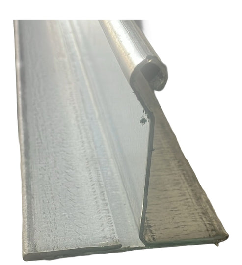 'T' Section Galvanised Steel Bottom Rail for 76mm Scrolled Lath Roller ...